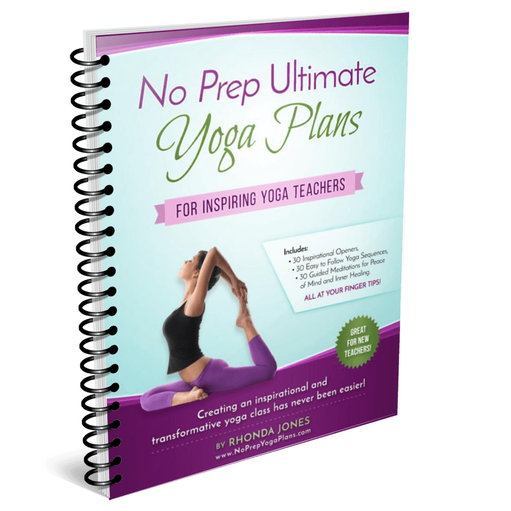 No Prep Yoga Plans Inspirational Spiral-Bound - No Prep Yoga Plans